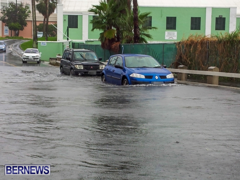 Heavy Rains Cause Flooding September 26 2013 : Bernews Bermuda Weather